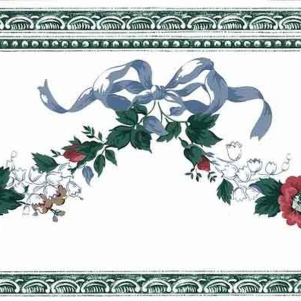 Swag Wallpaper Borders - Etsy