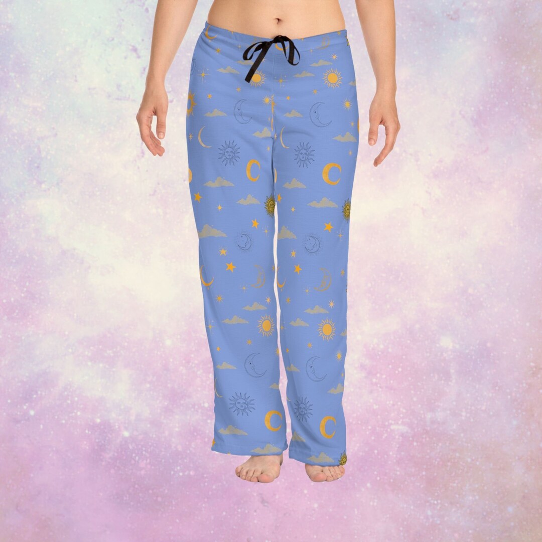 Sun Stars and Moon Aesthetic Pajamas, Mystical Astrology Clothes ...