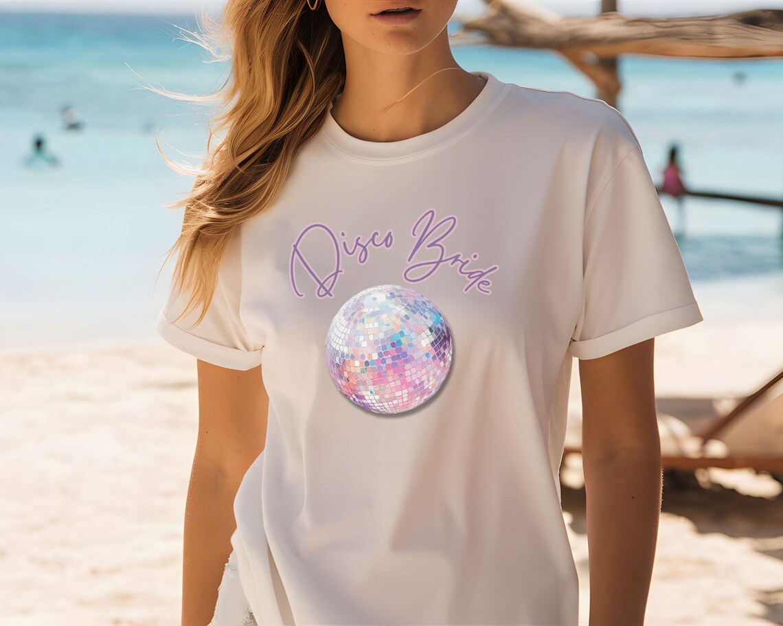 Disco Bride Dancing Queens Bachelorette Party Shirts Girls Weekend Bach ...