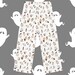Halloween Ghosts in Costumes Pattern Womens Pajamas, Cowboy Ghost Pjs ...