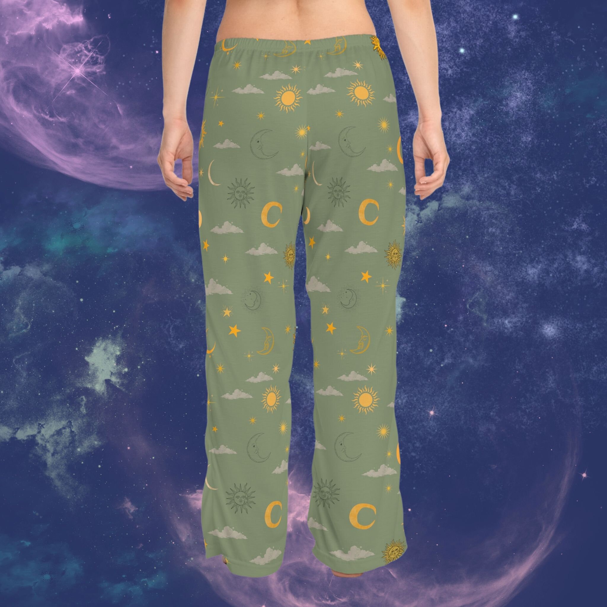 Sun Stars and Moon Aesthetic Pajamas, Mystical Astrology Clothes ...