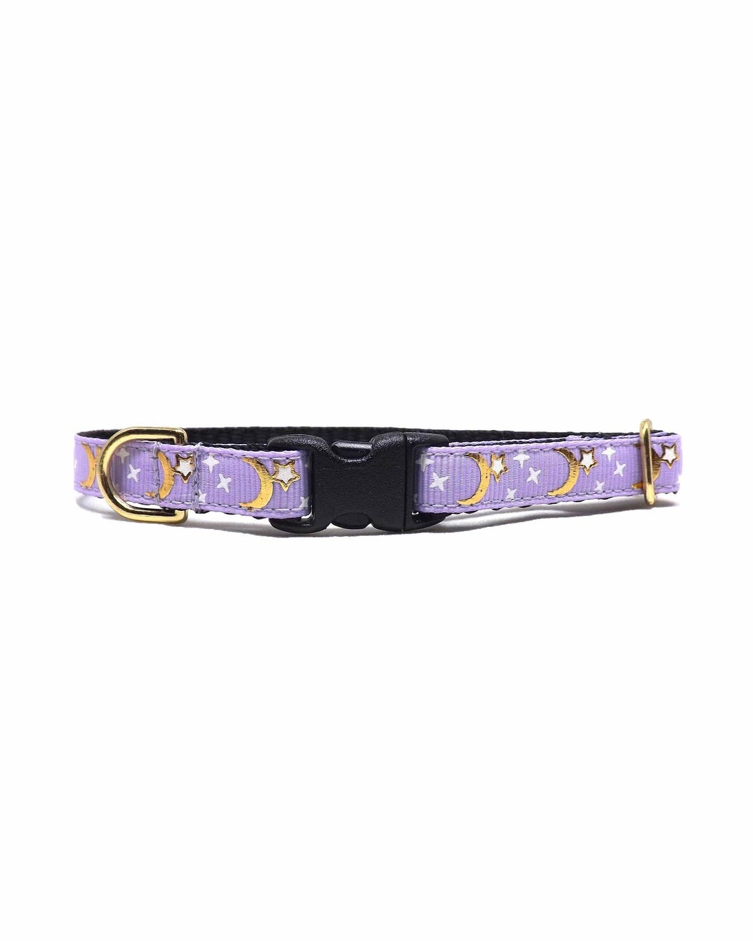 Metallic Moon Cat Collar, 'the Moonscape - Lavender', Breakaway for ...