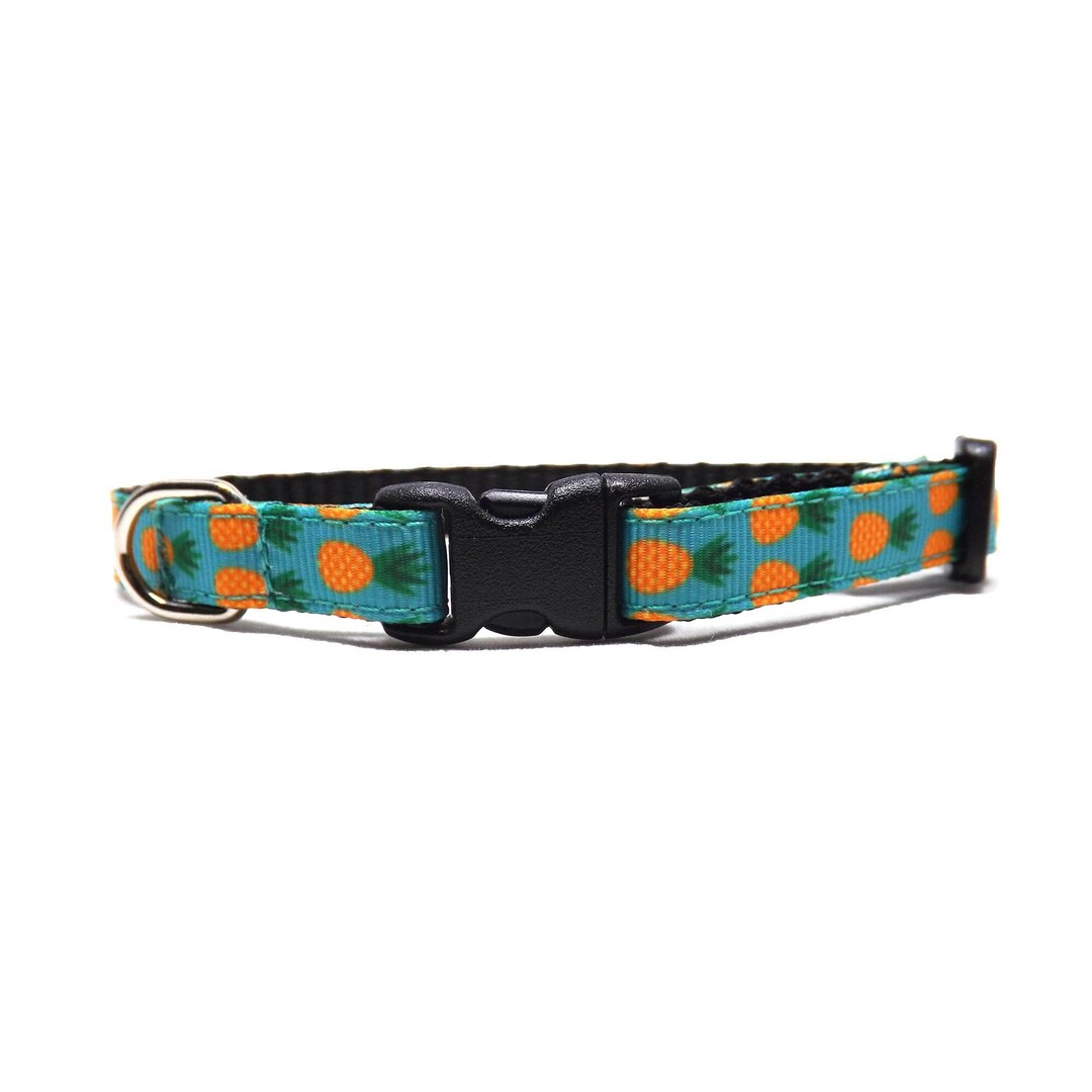 Cat Collar - "the Pineapple" / Tropical Fruit Collar, Summer Seasonal ...