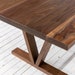 VICTRA Dining Table Walnut - Etsy