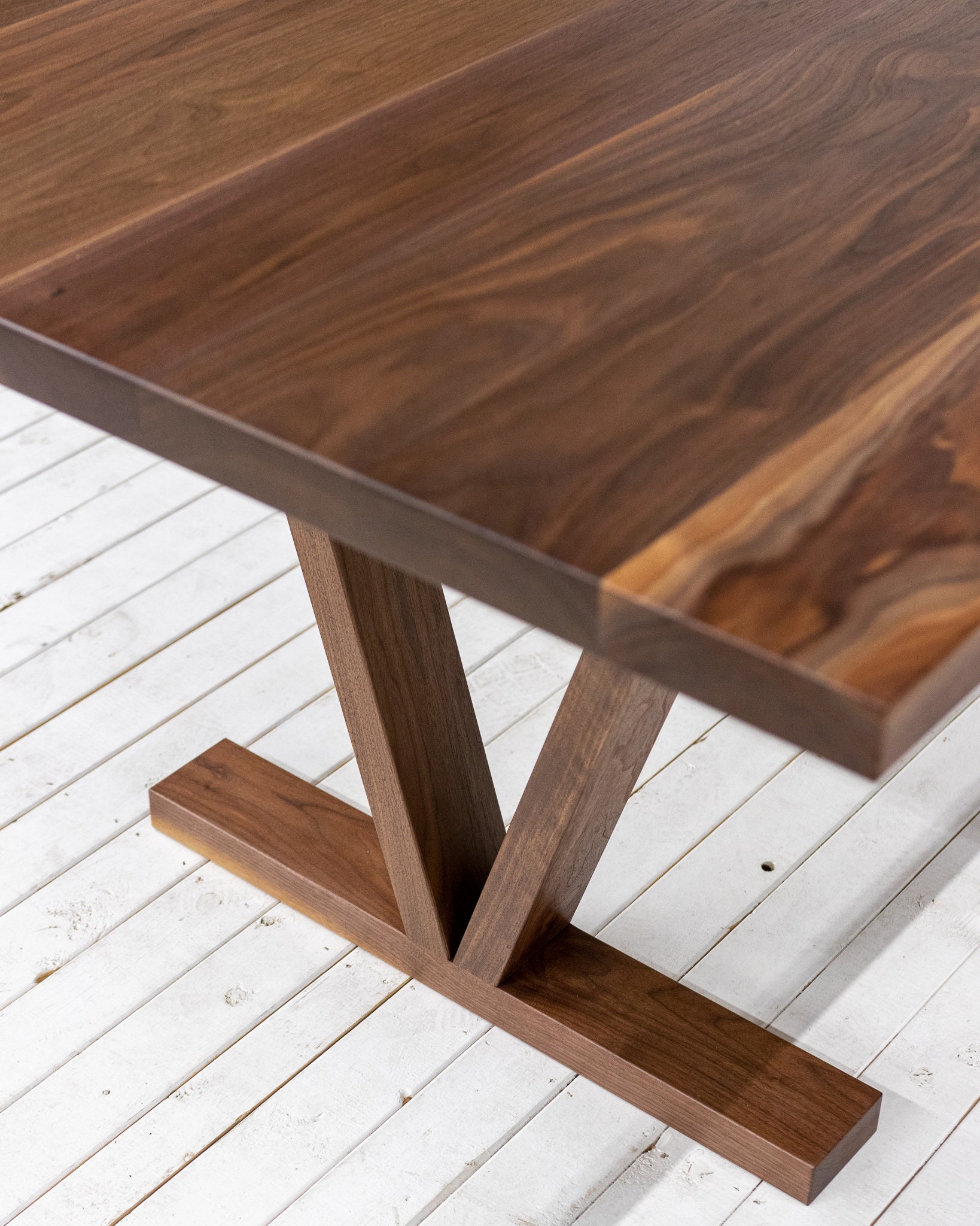 VICTRA Dining Table Walnut - Etsy
