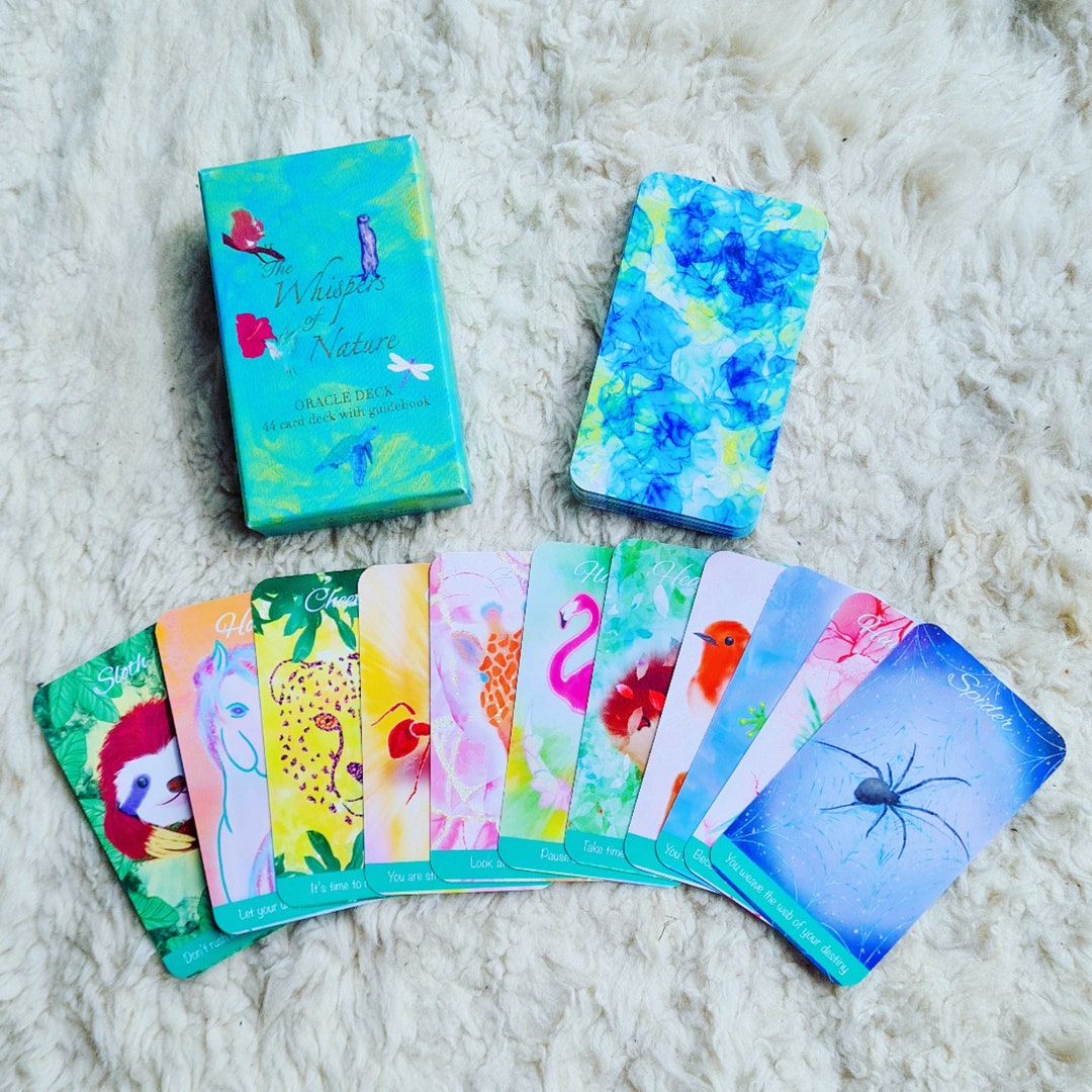 Whispers of Nature Oracle Deck – Animal Spirit Cards for Healing ...