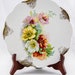 Vintage 1920s Smith Phillips Floral Plate: Gold Accent Porcelain Decor ...