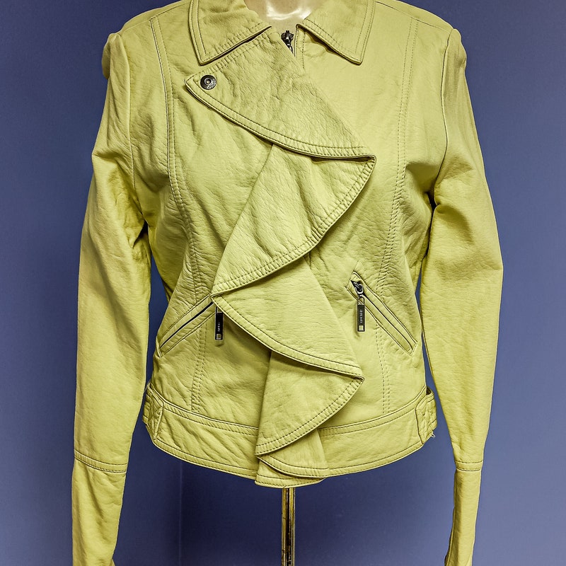 Leather Ruffle - Etsy