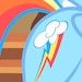 Mlp:fim Rainbow Dash Patch - Etsy