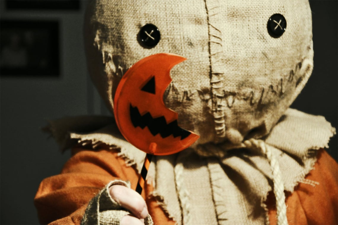 Trick R' Treat Sam Pumkin Head Kid Lollipop Patch | Etsy