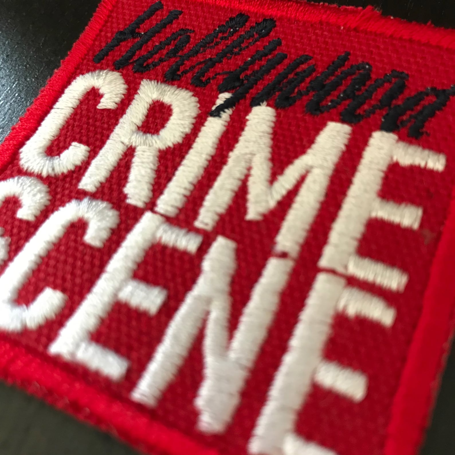 Hollywood Crime Scene Patch - Etsy