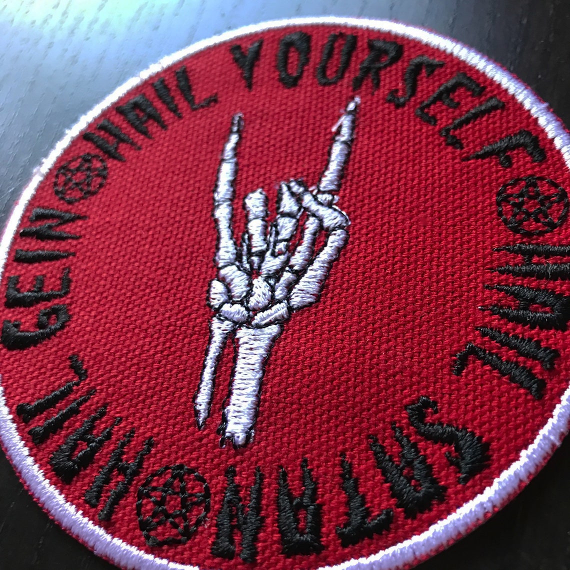 Hail Satan Gein Yourself LPOTL Iron-on Patch - Etsy