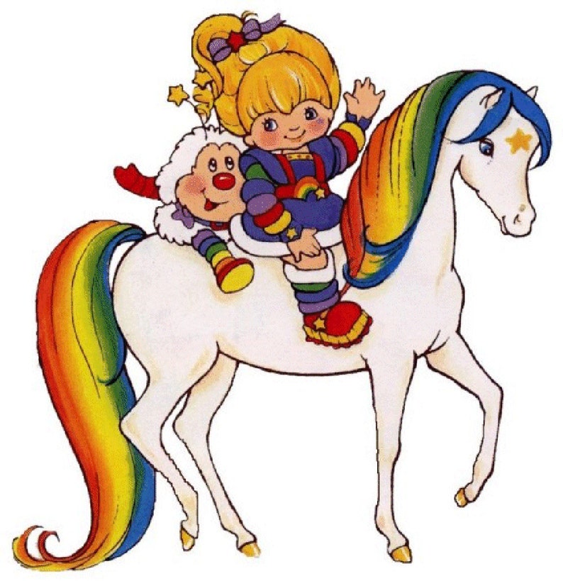 Rainbow Brite Rainbow Belt Patch - Etsy