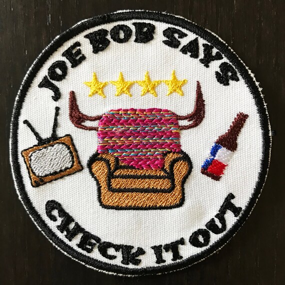 Joe Bob Briggs Says Check it Out Patch | Etsy