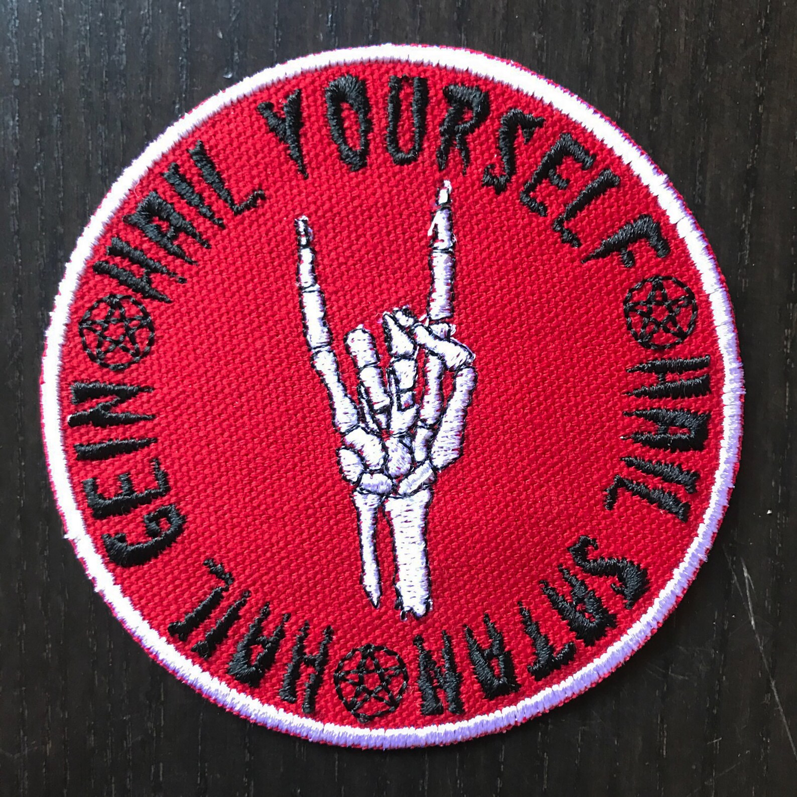 Hail Satan Gein Yourself LPOTL Iron-on Patch - Etsy