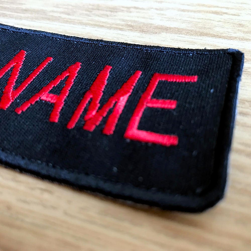 Ghostbusters 2 Name Tag Patches CUSTOM YOUR NAME | Etsy
