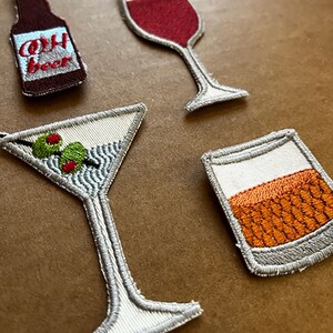 Little Drinks - MINI PATCH SET - Etsy