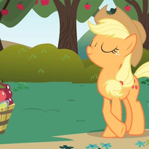 MLP: Fim Applejack Cutie Mark Patch - Etsy