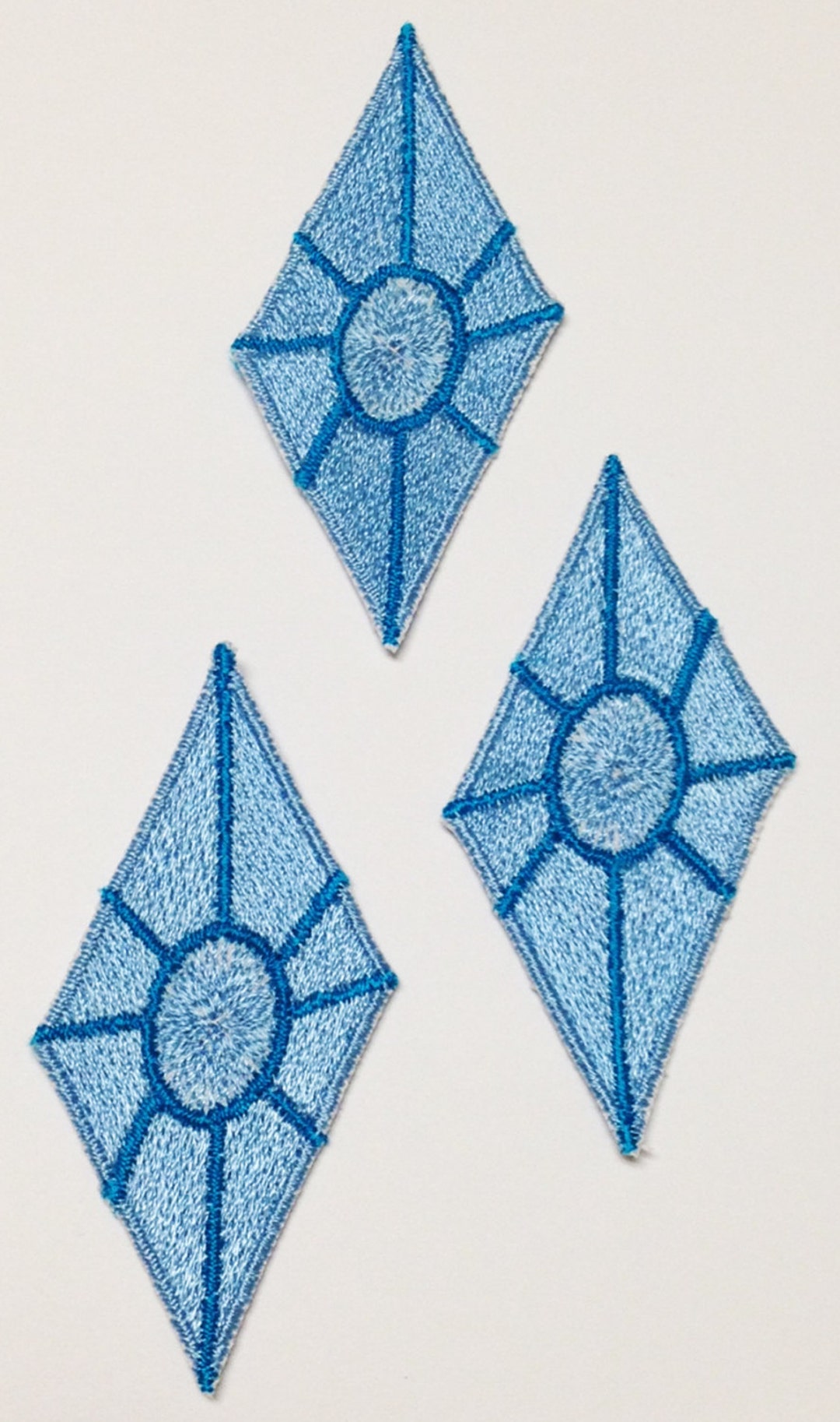 Mlp:fim Rarity Cutie Mark Patch - Etsy