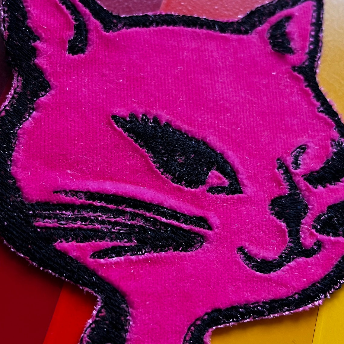 That Sassy 90s Cat Patch - Etsy