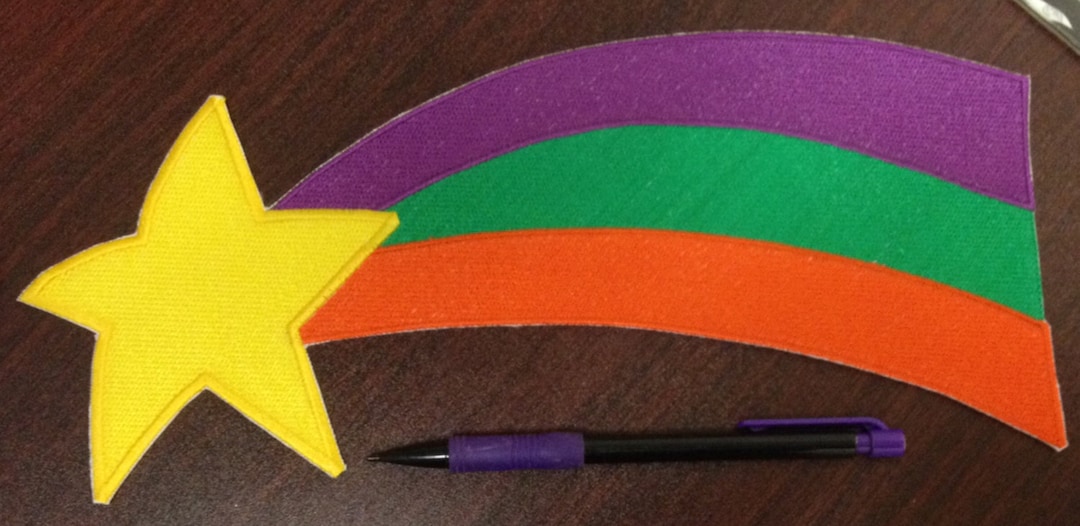 BIG Shooting Star Patch - Etsy