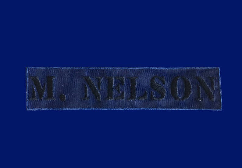MST3K M. Nelson Name Tag Patch - YOUR NAME CUSTOM - Etsy