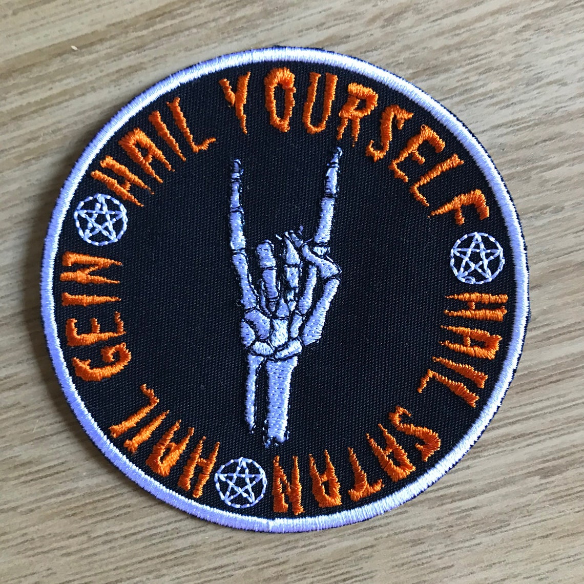 Hail Satan Gein Yourself LPOTL Iron-on Patch - Etsy