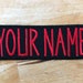 Ghostbusters Name Tag Patches - CUSTOM YOUR NAME - Etsy