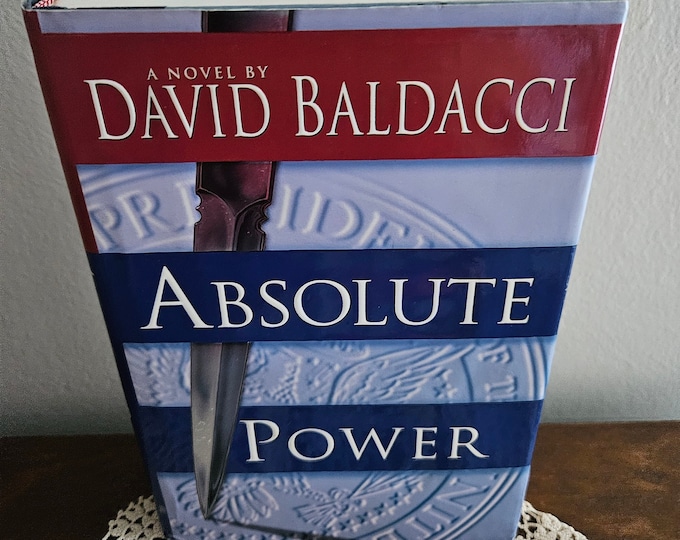 Absolute Power by David Baldacci Fiction Stated First Printing 1996 Mystery Thriller First ...