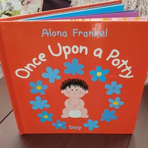 Vintage Boy's Book Once Upon a Potty by Alona Frankel Toilet Training ...