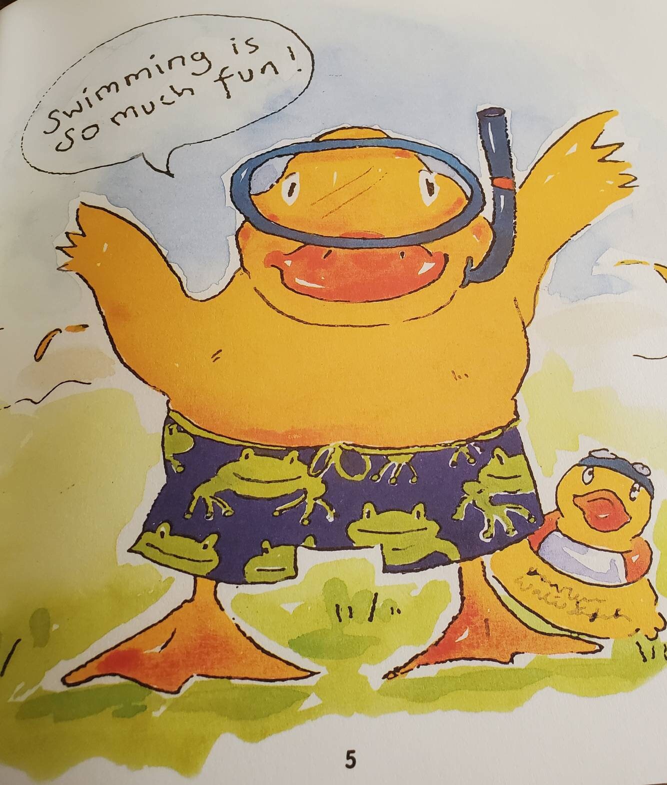 Vintage Stewie the Duck Learns to Swim Book/cd Set for Kids A Child's ...