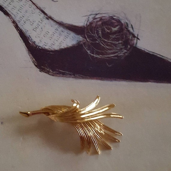 Vintage Monet Brooch Monet Pin Monet Wheat Pin Wheat | Etsy