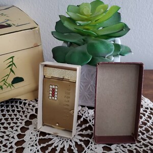 Vintage Red and White Rhinestone Flip Address Book Pop-up Phone Number ...