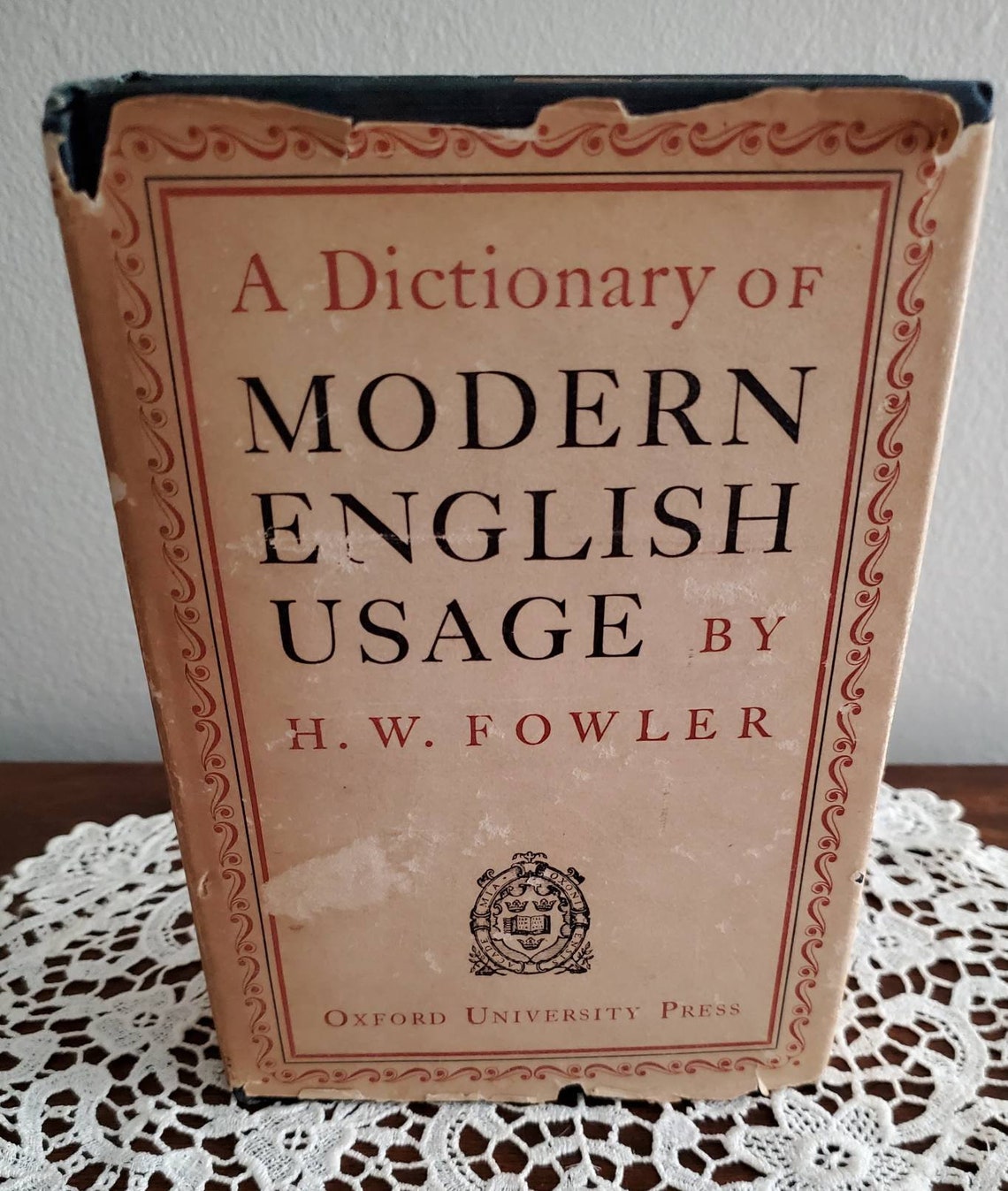 A Dictionary of Modern English Usage by H. W. Fowler Old - Etsy
