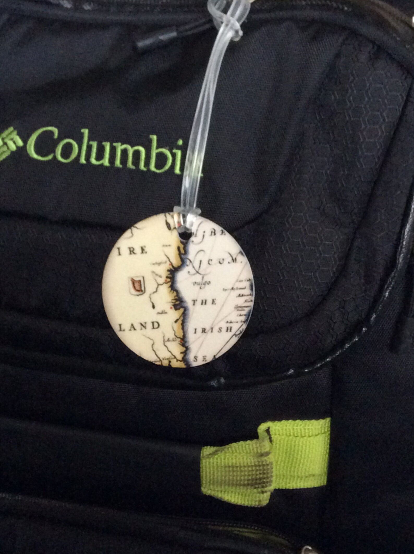 Set of 4 Antique Map Luggage Tags - Etsy