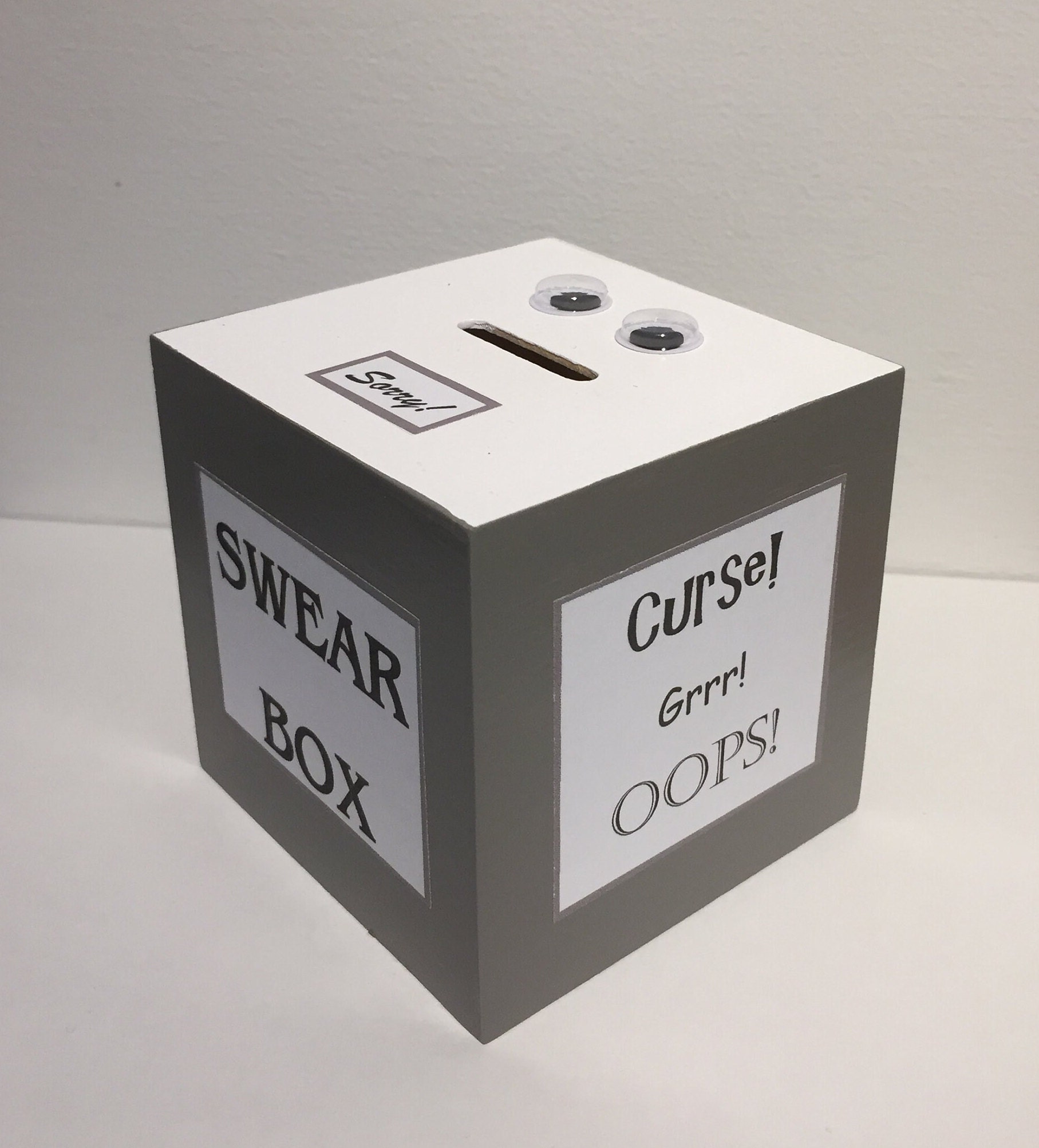 SWEAR Box-fun Gift Money Box - Etsy UK