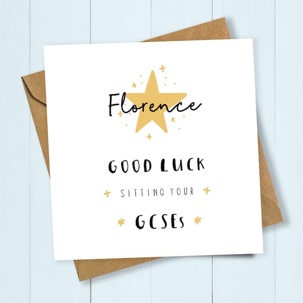 Good Luck Card - Etsy UK