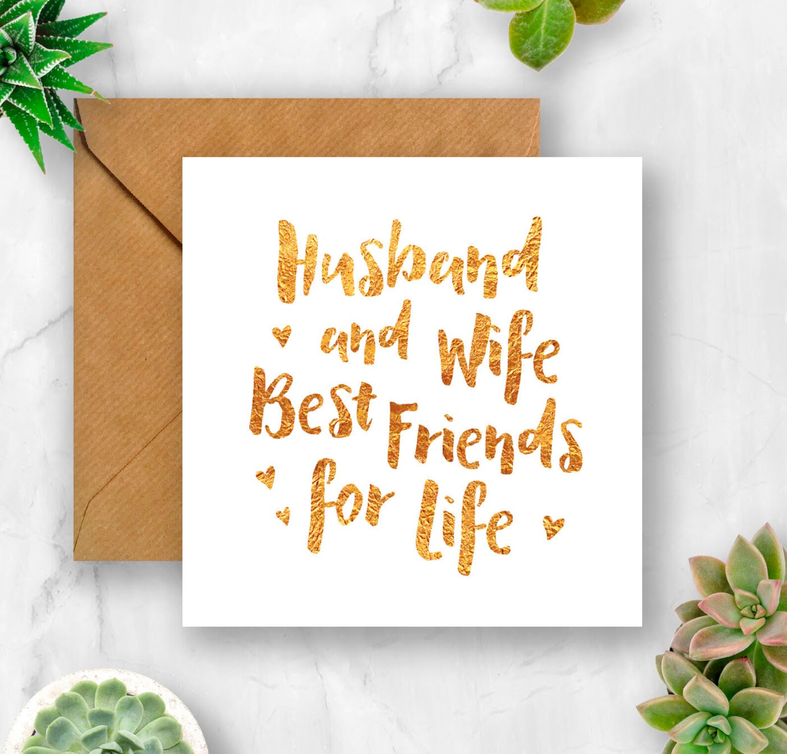 Husband and Wife Best Friends for Life Anniversary/Wedding | Etsy