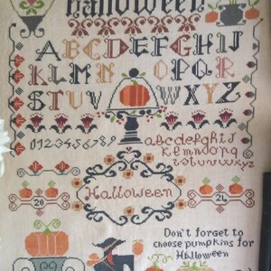 Halloween Sampler - Etsy