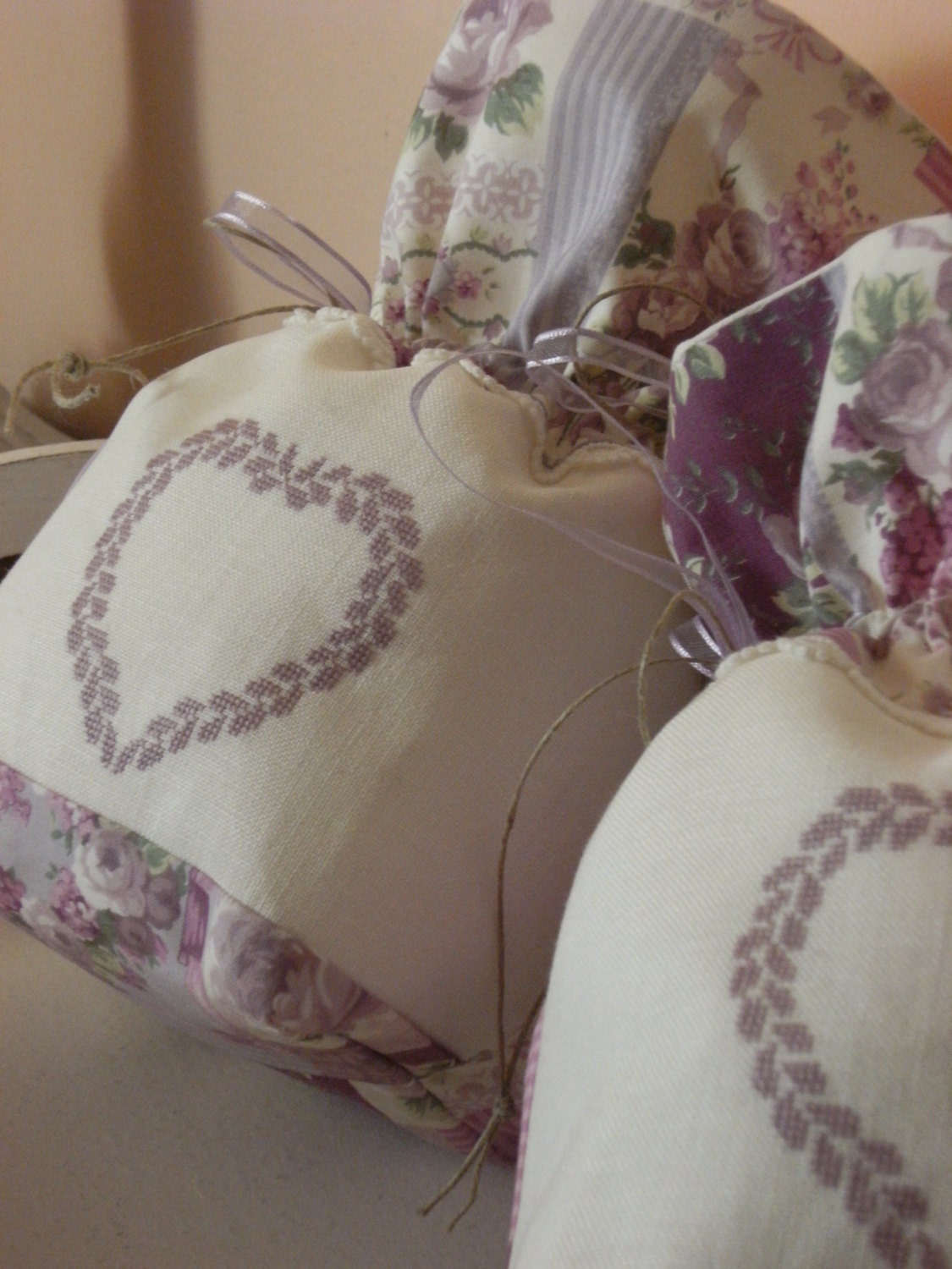 Chart MEDIUM COEUR and Tutorial for Making Fabric Envelope - Paper ...