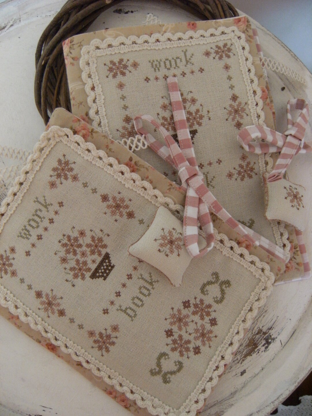 Chart and Tutorial My FLOWERED WORKBOOK - Paper Format or PDF on Demand ...