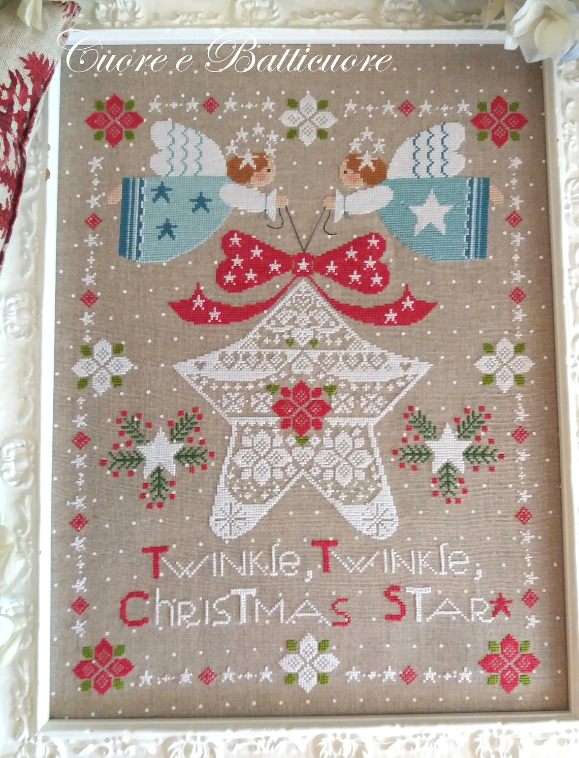 Chart Twinkle Twinkle Christmas Star including Inscription - Etsy