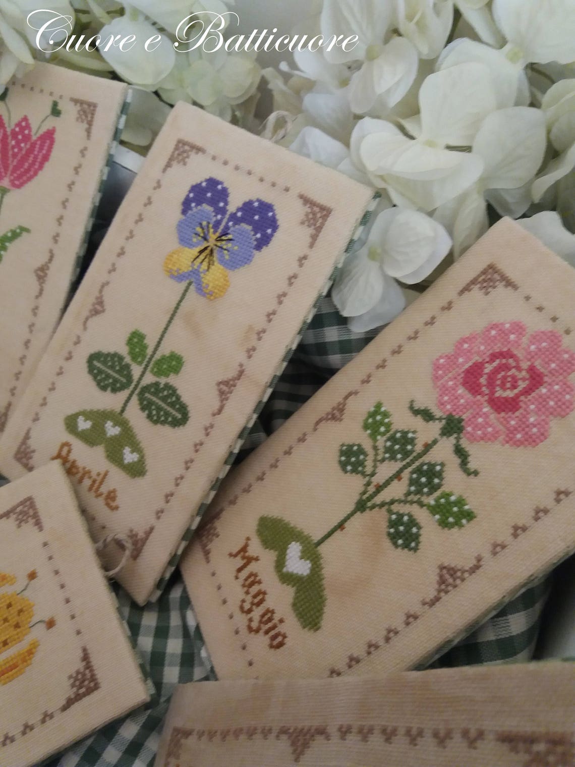 Chart Un Anno in Fiore with Names of the Months in Italian - Etsy Canada