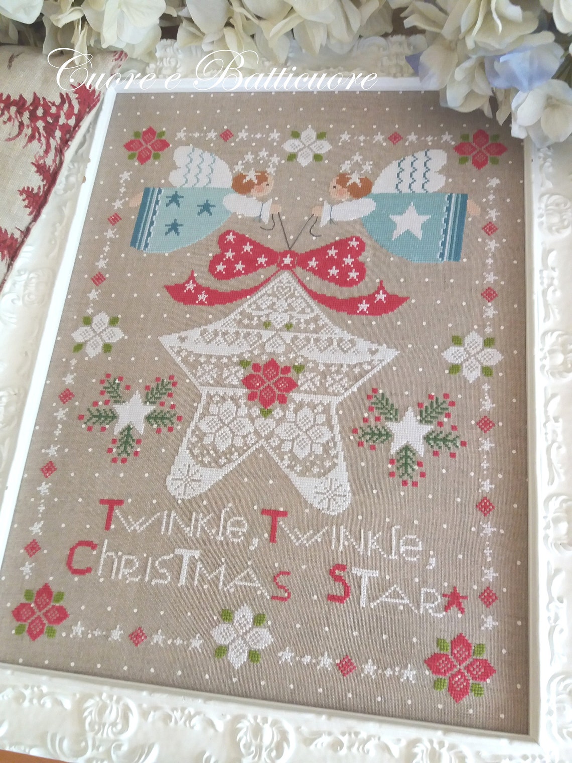 Chart Twinkle Twinkle Christmas Star including Inscription - Etsy