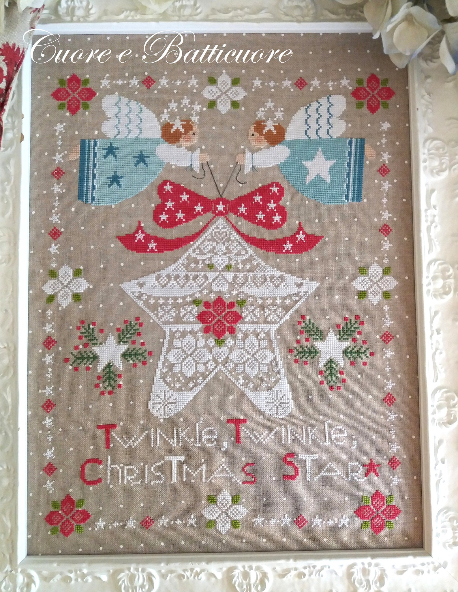 Chart Twinkle Twinkle Christmas Star including Inscription - Etsy