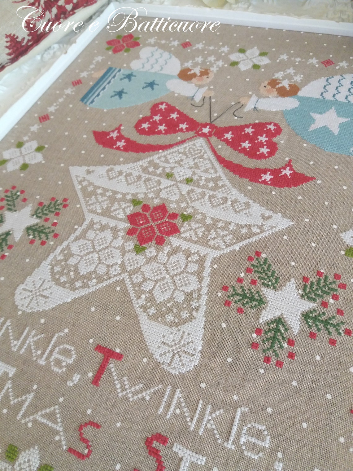 Chart Twinkle Twinkle Christmas Star including Inscription - Etsy