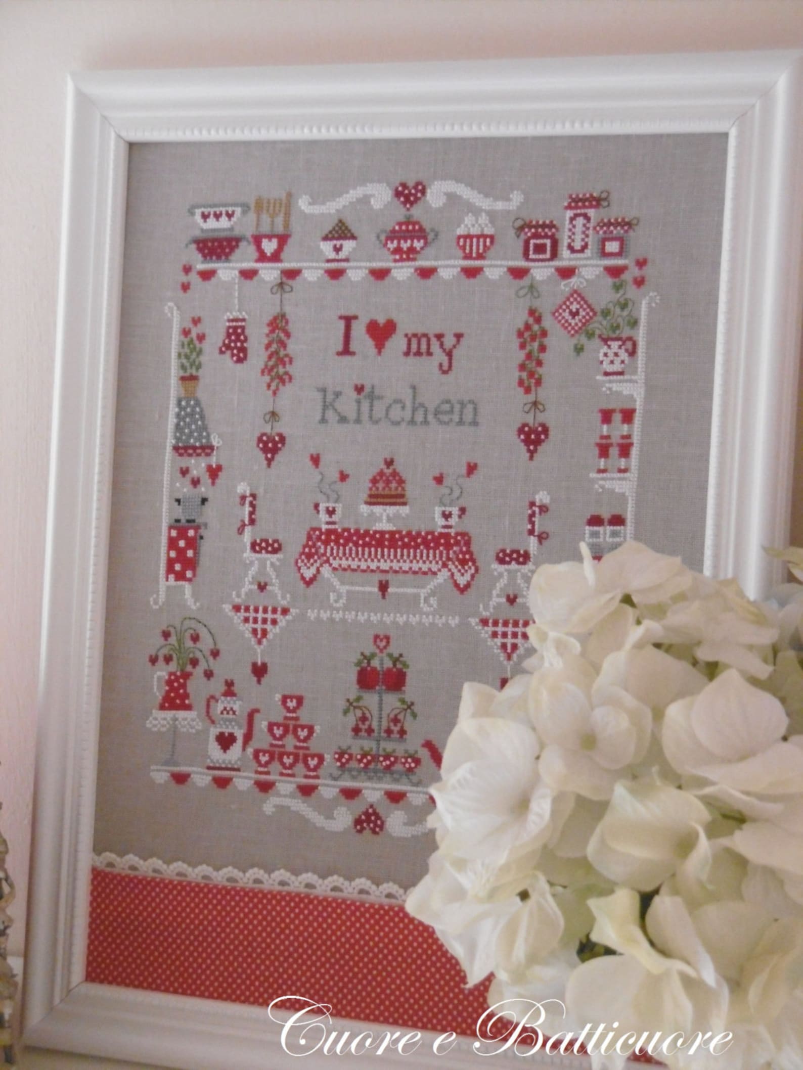 Chart Un AMORE Di CUCINA, Including English, Italian and French ...