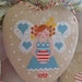 Chart Estate Con Gli Angeli including Heart Pinkeep Tutorial - Etsy