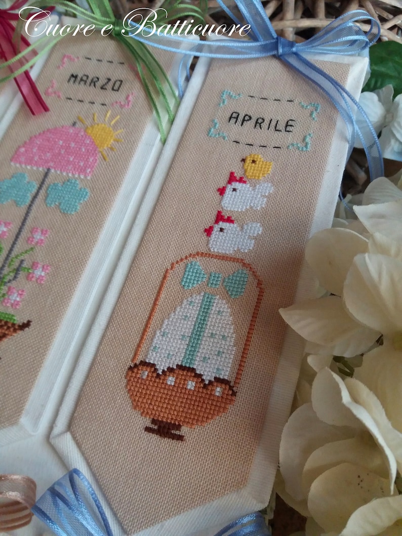 Chart Un Libro Al Mese (including Months Names in Italian, English and ...