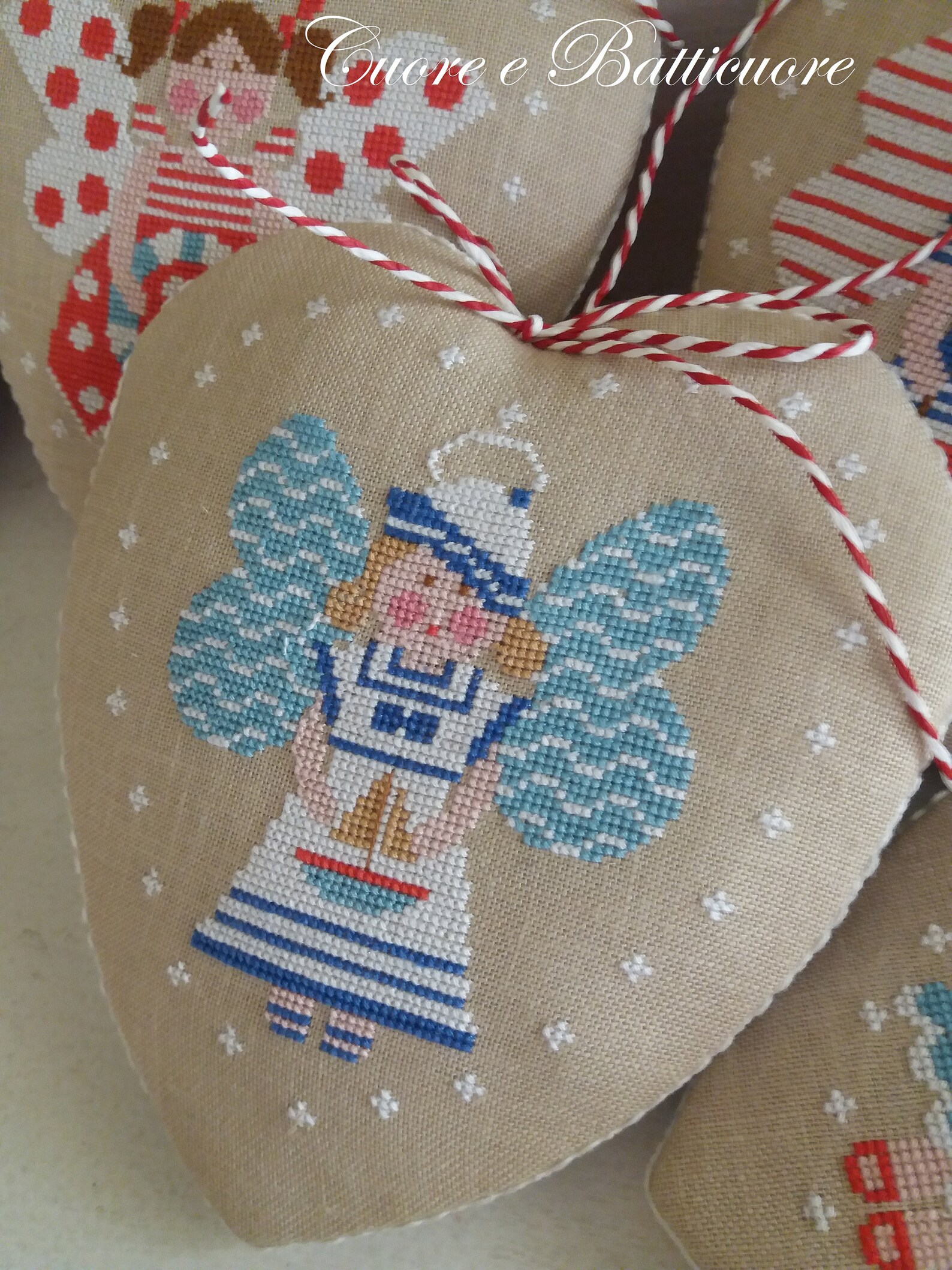 Chart Estate Con Gli Angeli (including Heart Pinkeep Tutorial in ...